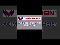 China Wanshsin 25W Electromagnetic Brake Motor Variable Speed Gear Reduction Motor for sale