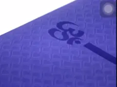 OEM TPE Yoga Mat Recyclable Eco Friendly 4mm 6mm 8mm 10mm 183cm