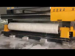 PLC Multi Heads Stone Polishing Machine For Solid Column Pillar