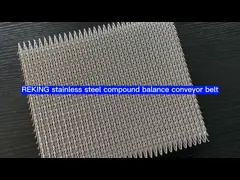 REKING stainless steel compound balance conveyor belt