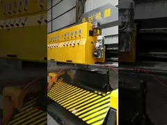 Automatic stone arc slab polishing machine