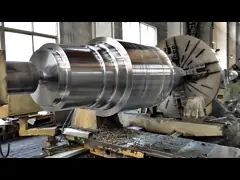 시멘트 샤프트 자갈 분쇄기 샤프트 갱도 롤 샤프트 특별 모양 샤프트를 처리하는 큰 CNC 선반