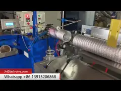 Flexible Duct Machine, Aluminum Foil Flexible Duct Machine with Steel Wire reinforce