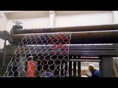 Debugging gabion machine in factory