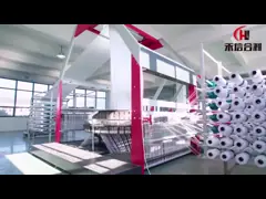 Cuatro Shuttle máquina de telar circular para la bolsa de arroz de cemento