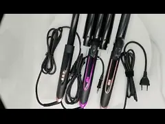 Home Use Three barrel Ceramic Ionic Big Wave Curler Automatic Curling Iron with Triple Barrel Hair W