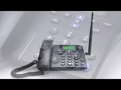 main sans fil d'identification de l'appel de téléphone de ligne terrestre de 2G Dual Sim GSM libre