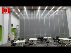 Geling Operable Wall Sliding Room Divider 100mm Thick 13M High