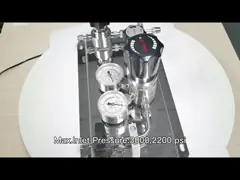 China Stainless steel 316L Automatic change-over switching station for high flow rate and for the connection of 2 x 2 cylinder for sale