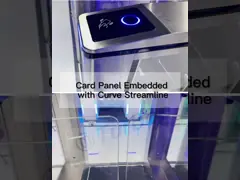 SS304 Face Recognition Swing Barrier Turnstile Gate For Airports