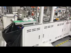 PLC Cup Mask making Machine 20-30 Tablets / Min 20KW Non-woven Fabrics