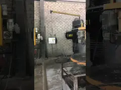 11kw 1150mm CNC Stone Cutting Machine For Marble Granite Column Cap And Base
