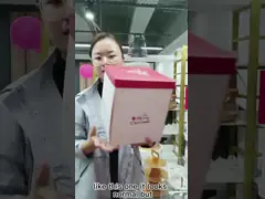 PET Transparent Cake Box Packaging Tall Clear Plastic Square Paper Boxes