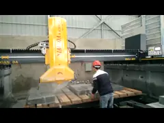 Automatic Infrared Bridge Cutting Machine For Marble Granite Tiles