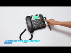 MP3 téléphone de bureau du jeu 4G Volte avec l'annuaire de Bluetooth