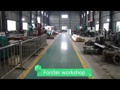 Real hydraulic turbine production and processing workshop and workers