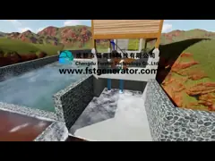 High Efficiency Hydro Power Plant Kaplan Turbine Generator With Low Water Head