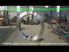 What are tyres on a train called?