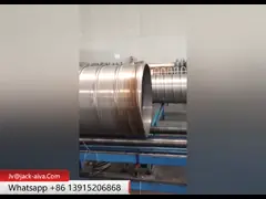 Stainless Steel Spiral Tube Machine，Mine Exhaust Pipe Machine