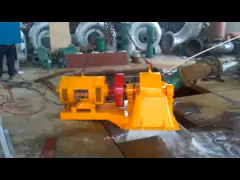 Micro turgo turbine test before delivery