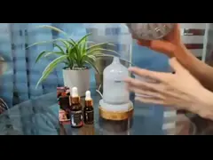 100ml Glass Aroma Essential Oil Diffuser, Innovative Cool Mist Humidifier for home