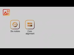 Herramientas automáticas para cables de fibra óptica Máquina de empalme de fibra única