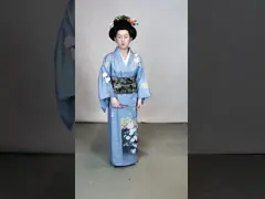 Factory Customize Life Size Geisha Wax Figure For Museum Art Exhibition