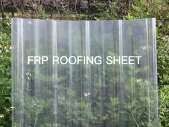 Transparent FRP tiles