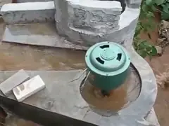 Micro kaplan water turbine generator