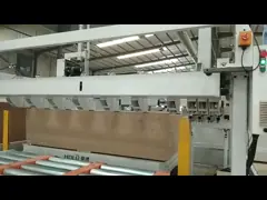 China Computerized Control CNC Panel Saw Industrial  Furniture Rear Loading for sale