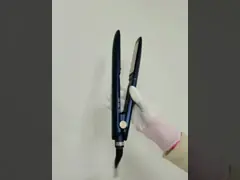 2 in 1 hair straightener and curling iron titanium plates hair straightener for short hair
