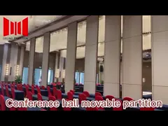 80mm Folding Removable Acoustic Partition Wall For Banquet
