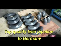 Twin Pipeline for concrete pump to Germany
