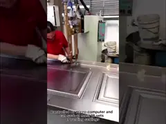 The security door's welding of customized stationary spot welder