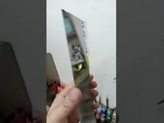 Verniciatura con effetto cromo per lo specchio con flessibilità per il vetro e materiale plastico per la decorazione