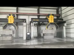 55kw 3600x2200x1350mm Multi Blades Bridge Block Cutting Machine For Sandstone