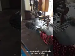 The motor rotor's welding of stationary spot welder