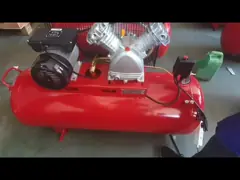 China AA4C 7.5KW horizontal piston Air Compressor air source machine air generating pump workshop pneumatic source for sale