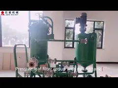 China High Efficiency Vertical Pressure Leaf Filter Unique And Compacted Design for sale