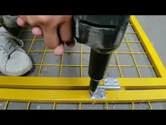 Customized Welded Mesh Fencing Wire Net For Workshop Warehouse Isolation