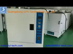 Camera di prova UV della lampada di alterazione causata dagli agenti atmosferici di invecchiamento elettronico del laboratorio per prova di cuoio / plastica / gomma
