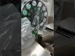 Weiße automatische Plastikmaschine SWT25100HC der bindungs-0.5Mpa
