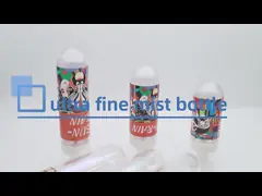 Fine mist sprayer bottle