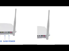 HG260P WiFi XPON ONU 4GE 1TEL 2.4g / 5g WiFi ONU ONT 20KM Transmission