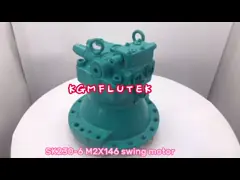 Rotary Excavator Swing Motor KAWASAKI M2X146B For KOBELCO SK230-6