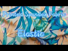 Polyester Printed Spandex Fabric 40D 200gsm UV Proof