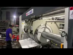 corrugated cardboard rotary die cutting machine