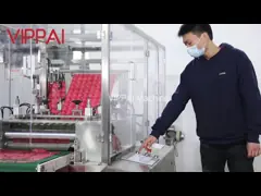 Full Automatic Multilanes Alcohol Swabs Packing Machine High Speed