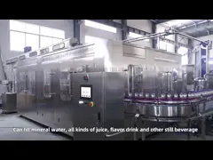 Automatische Aroma-Fertigungsstraße Frucht-Glasflaschen-Juice Filling Machines 200ml