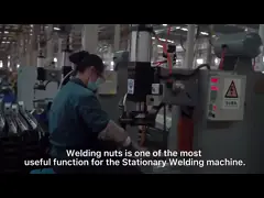 The nut's welding of stationary spot welder